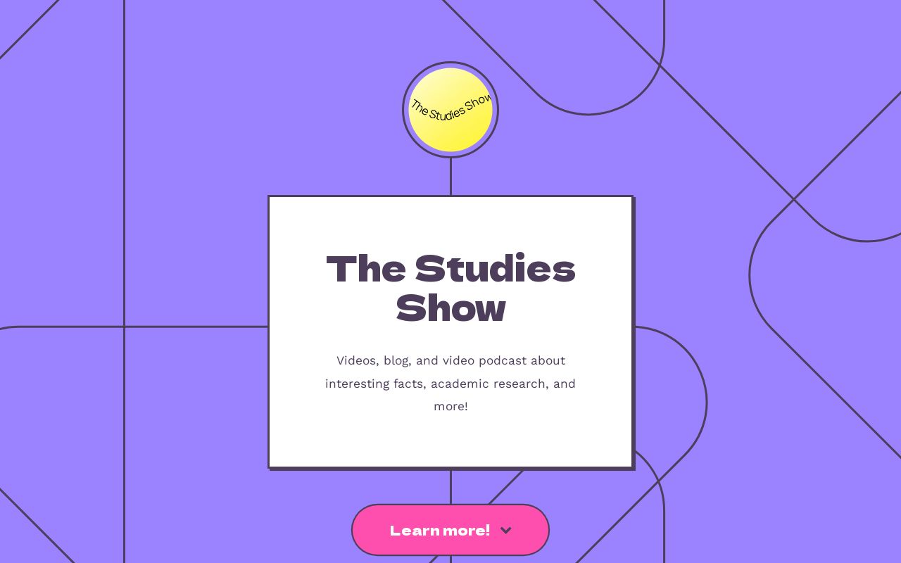 The Studies Show Podcast